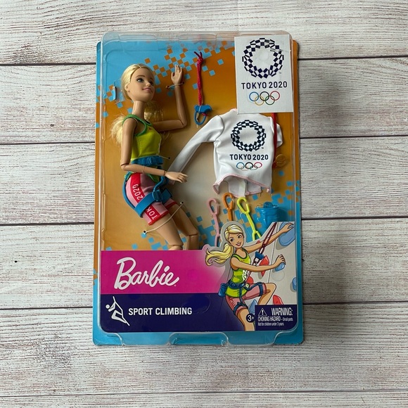 Barbie | Toys | Nib Tokyo 220 Olympics Sport Climbing Barbie | Poshmark